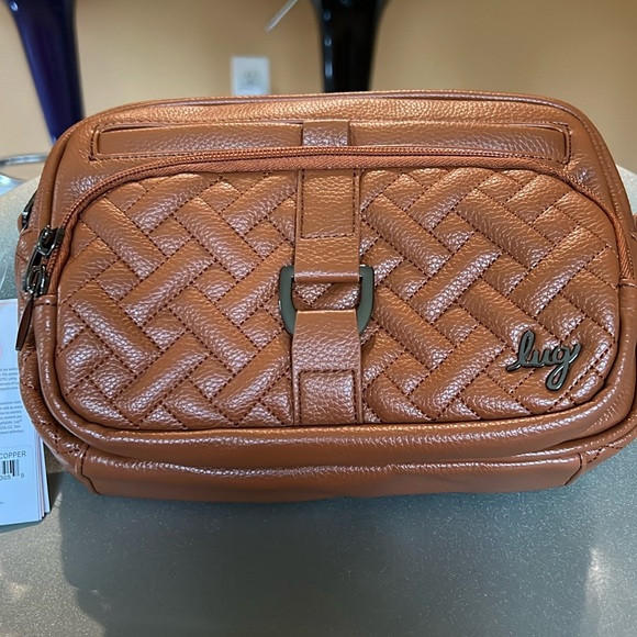 lug | Bags | Lug Carousel Classic Vl Crossbody Bag Copper Nwt | Poshmark